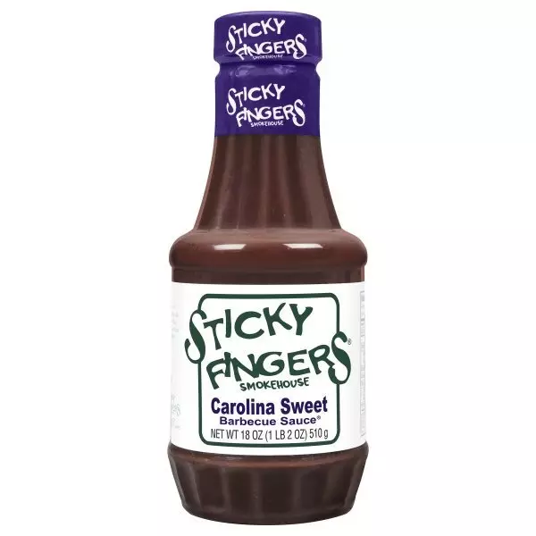 Sticky Fingers Carolina Classic Barbecue sòs, pi bon magazen te achte sòs babekyou