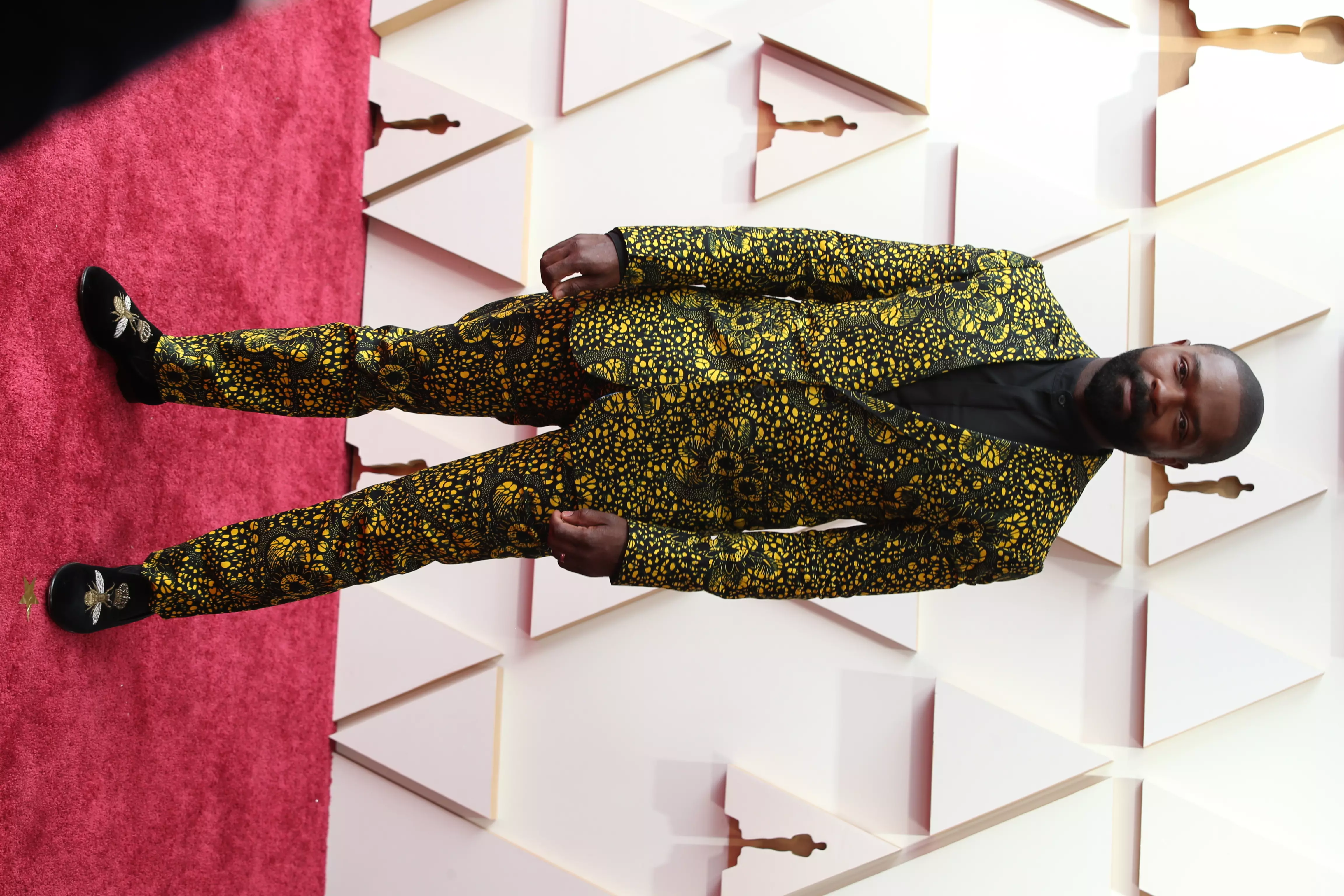دیوید اویلوو در نود و چهارمین دوره جوایز اسکار که در دالبی تئاتر در مرکز هالیوود و هایلند در 27 مارس 2022 در لس آنجلس، کالیفرنیا برگزار شد.