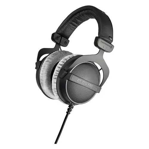 Beyerdynamic DT 770 Pro 80 ohm Over Ear Headphones, aksesoris vinyl paling apik