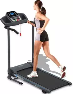 “SereneLife Elektrik Folding Treadmill”, 500-den aşakdaky iň arzan pyýada ýörelgeleri