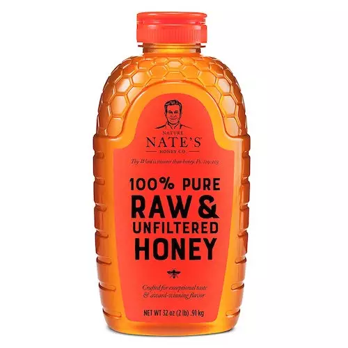 Nature Nates 100% ren, rå og ufiltreret honning