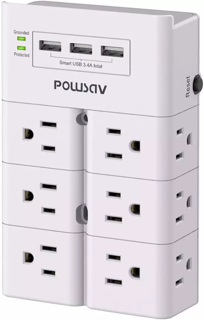 Powsav Multi Plug Outlet