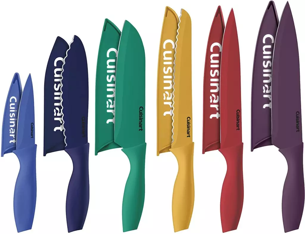Cuisinart C55-12PCKSAM 12-osainen värillinen veitsisarja