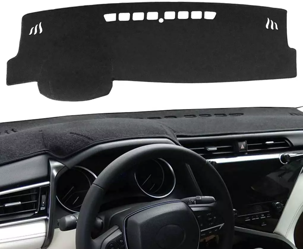 Yiz Dashboard Cover Dash Cover Mat Pad Pasgemaak vir Toyota Camry