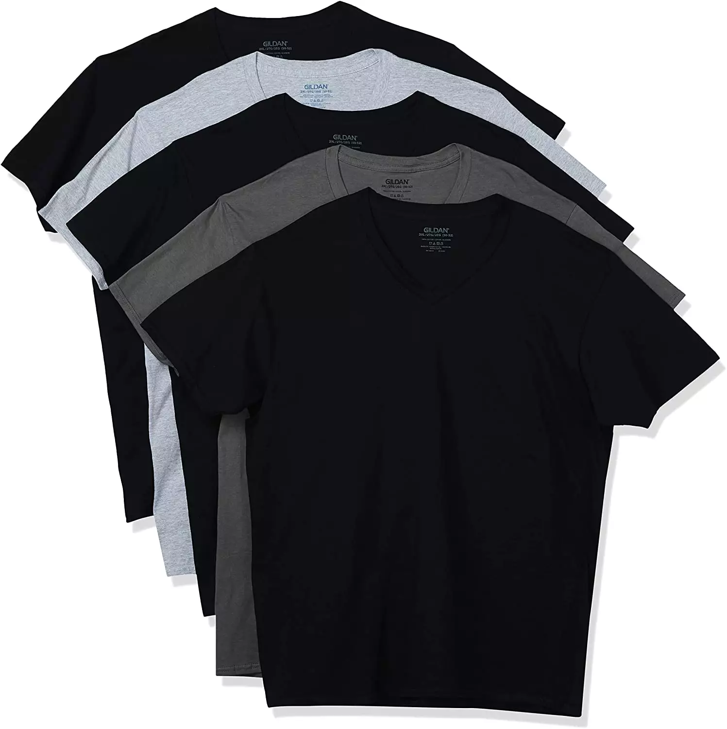 Gildan T-shirts med v-ringad