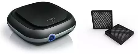 pinakamahusay na mga gadget ng kotse - Philips GoPure Compact 200 Car Air Purifier With Refill Filter