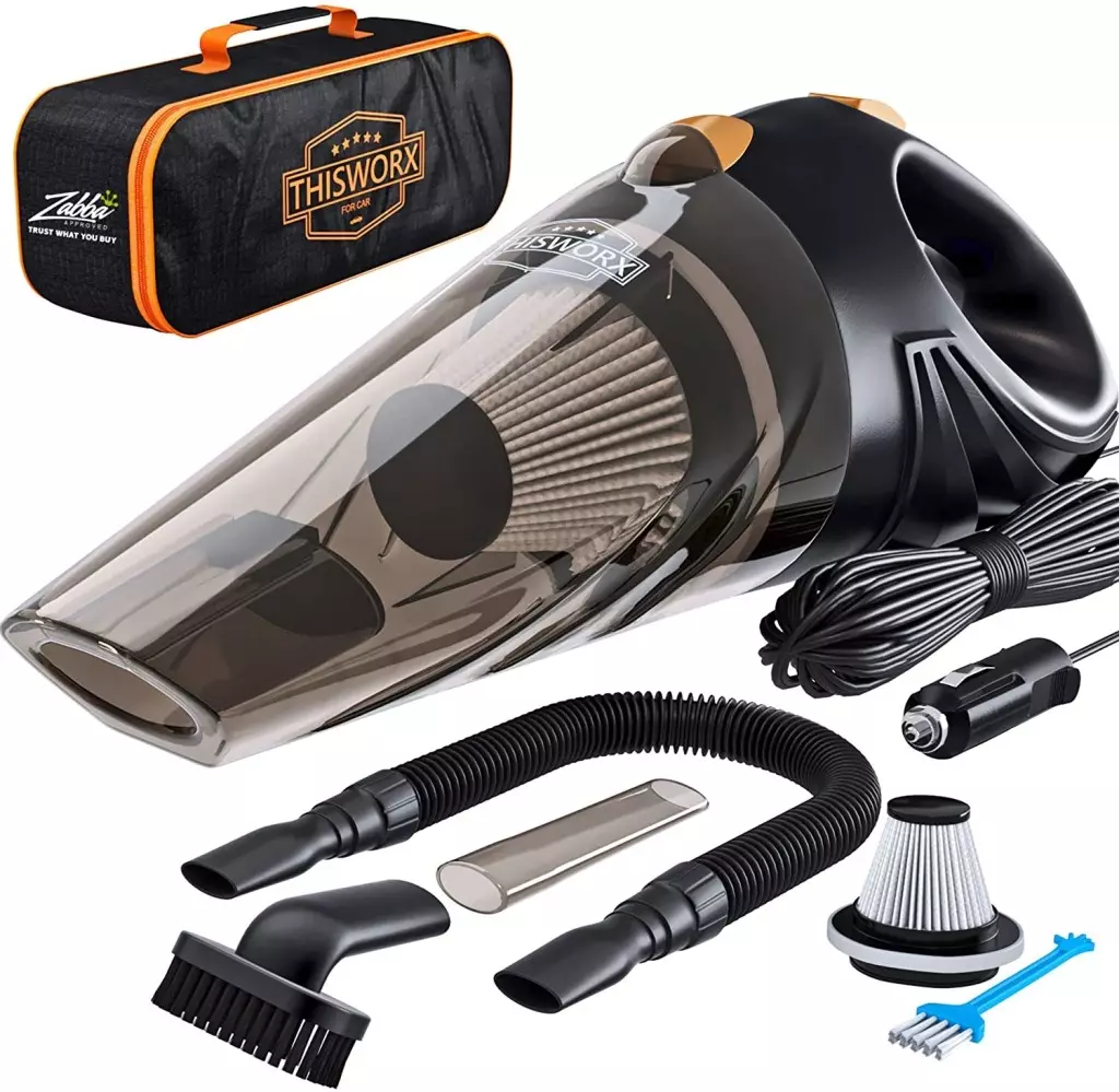 ThisWorx Portable Car Vacuum Cleaner, Pinakamahusay na Mga Gadget ng Kotse