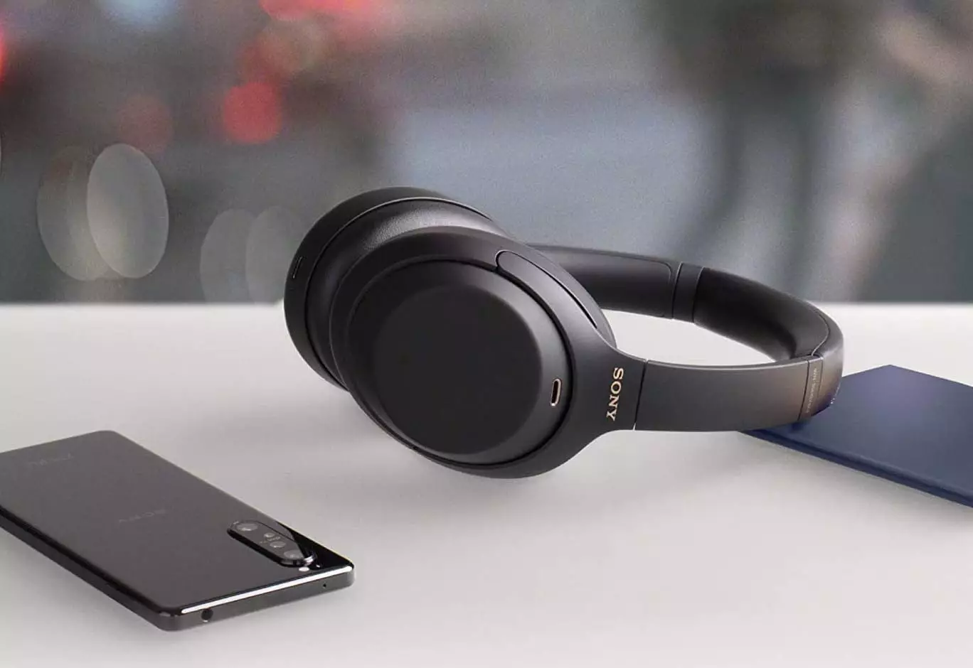 Sony WH-1000XM4 ကြိုးမဲ့ Noise Canceling နားကြပ်များ
