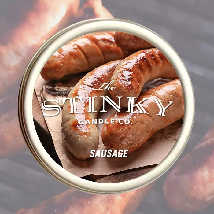 The Stinky Candle Company Sausage Candle