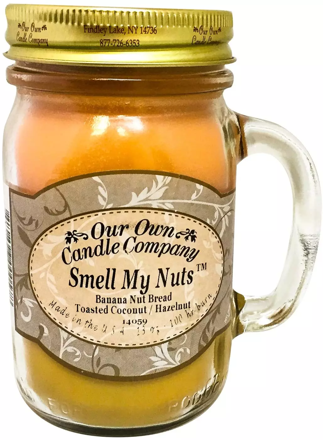 Нашата собствена компания за свещи Свещ Smell My Nuts