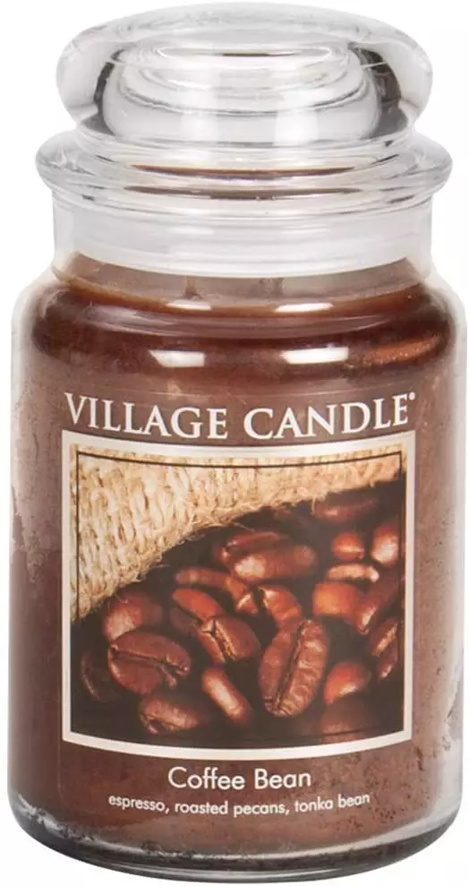 Деревенская свеча Свеча из кофейных зерен