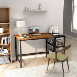 CubiCubi Computer Home Office Desk, qhov chaw ua haujlwm zoo tshaj plaws hauv tsev