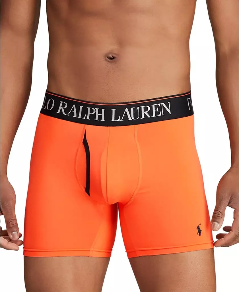 Polo-Ralph-Lauren-Three-Pack-4-D-Flex-Boxer-Briefs Дизайнерын эрэгтэй дотуур хувцас