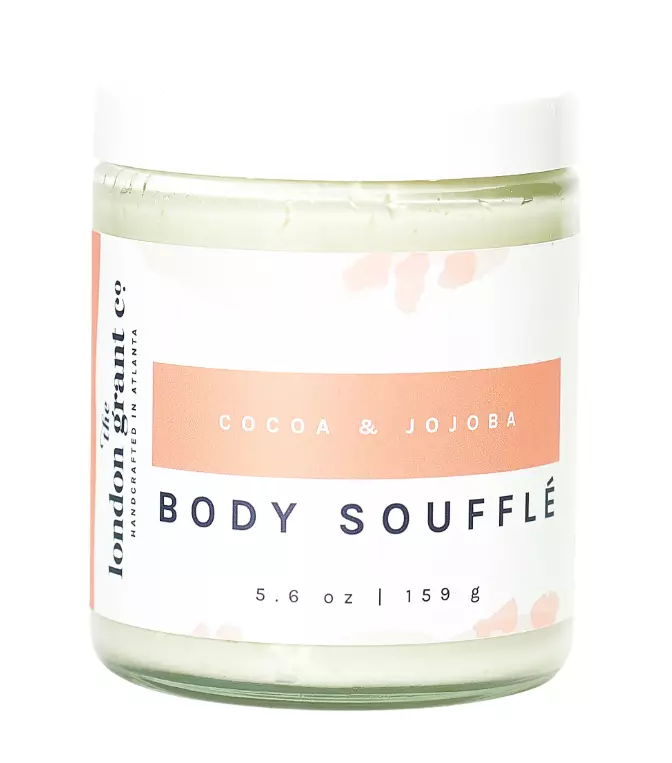 Cocoa & Jojoba Body Souffle oleh London Grant, lotion terbaik untuk kulit kering