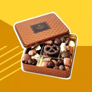 подаръчна кутия за шоколад, най-добрите коледни подаръци