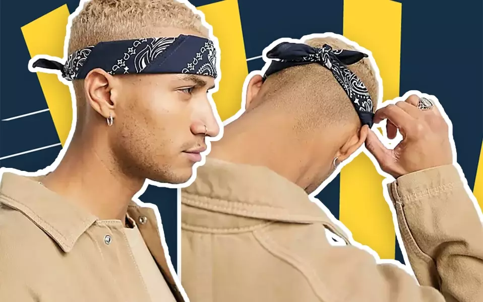 stylowe opaski na głowę dla mężczyzn