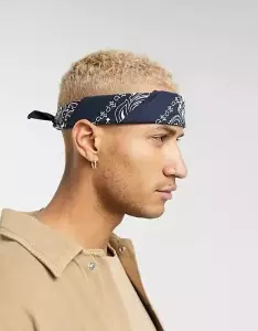ASOS bandana, stylowe opaski na głowę dla mężczyzn