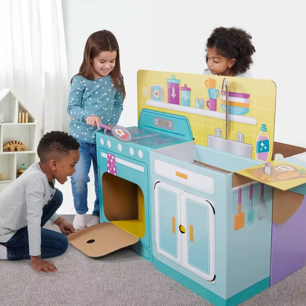 WowWee Toddler Kitchen Playset, pi bon jwèt nouvo pou timoun 2021