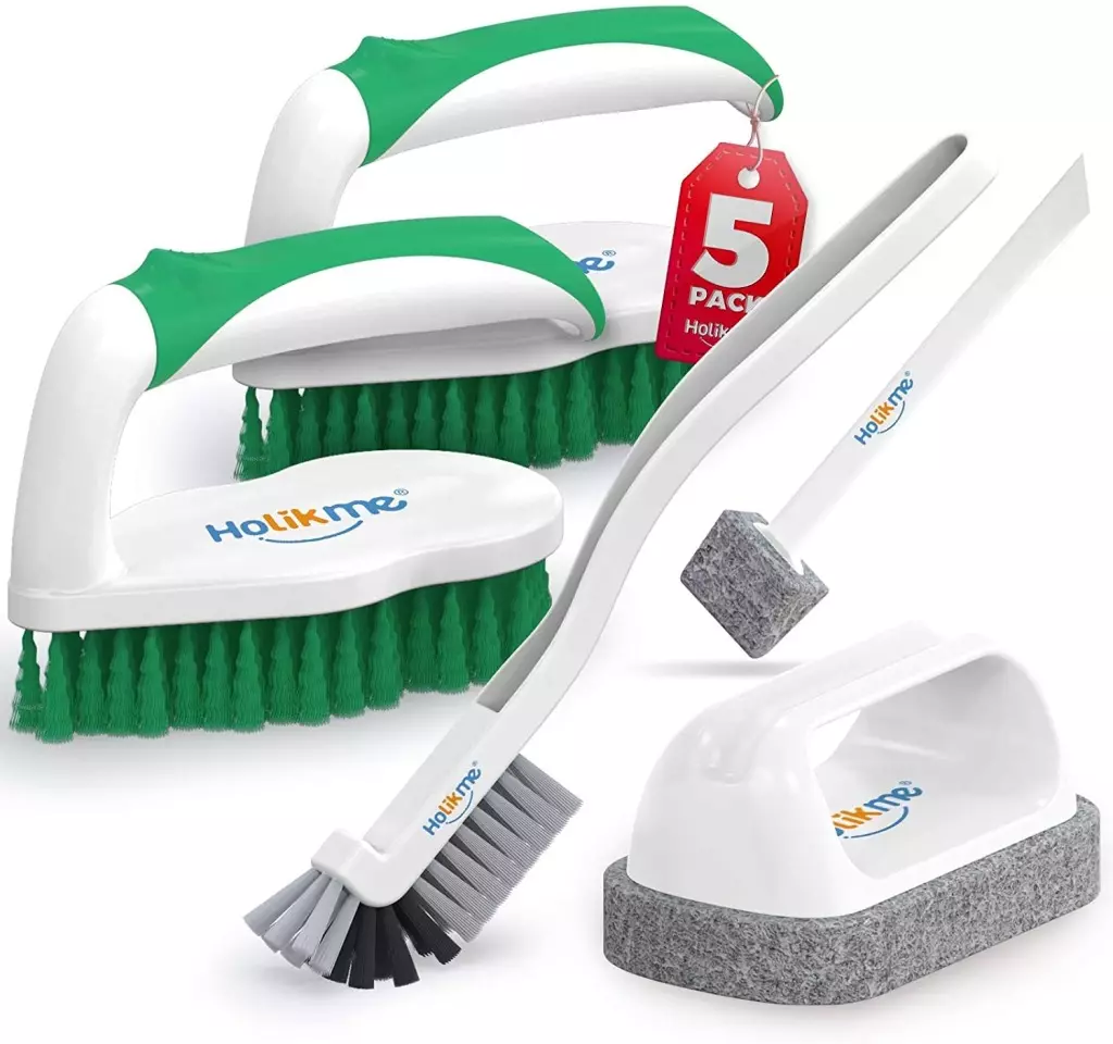 Holikme 5 Pack Jin Cleaning fẹlẹ Ṣeto