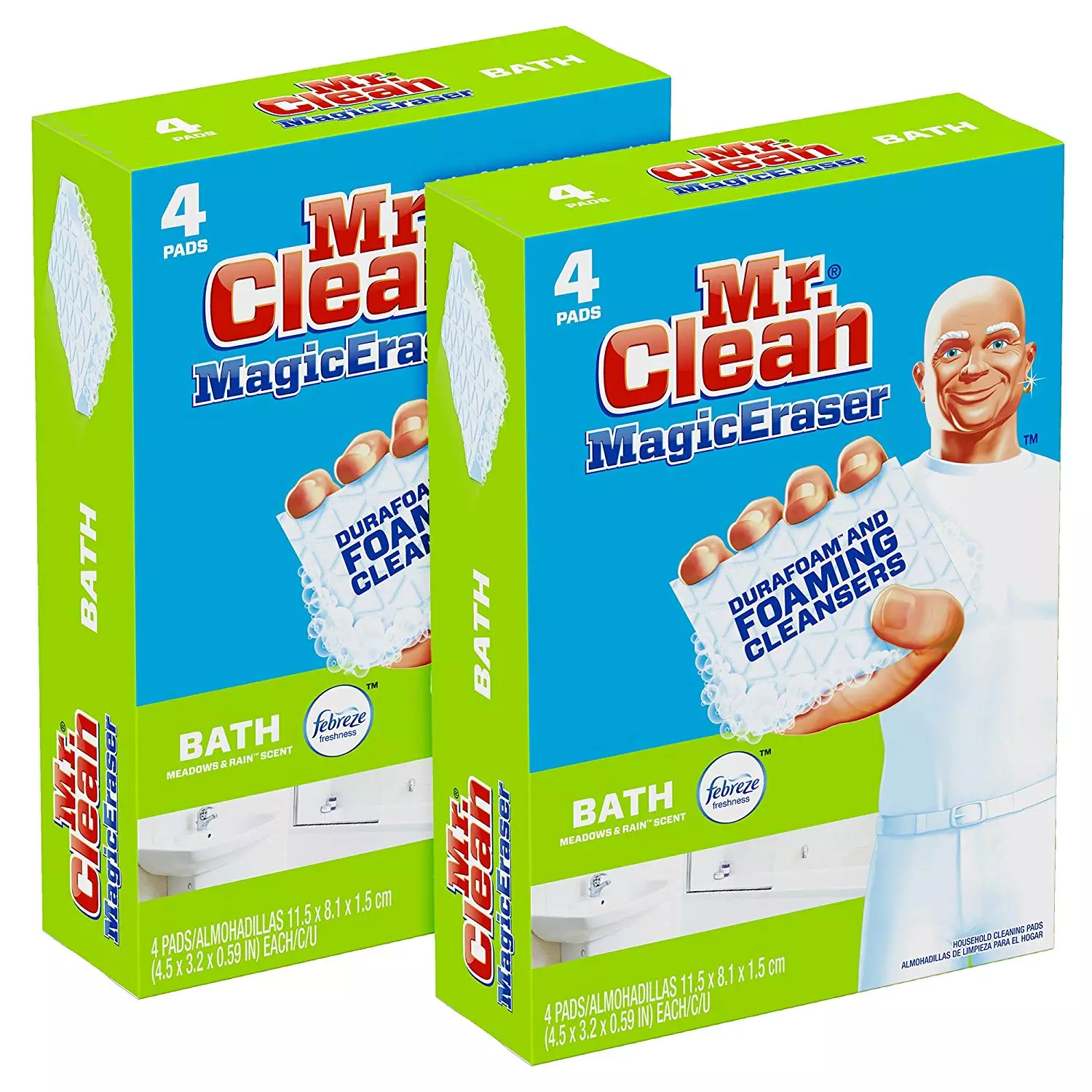 як очистити мильну піну плями від жорсткої води mr clean magic erasers ванна