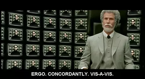 will ferrel matrix architect gif