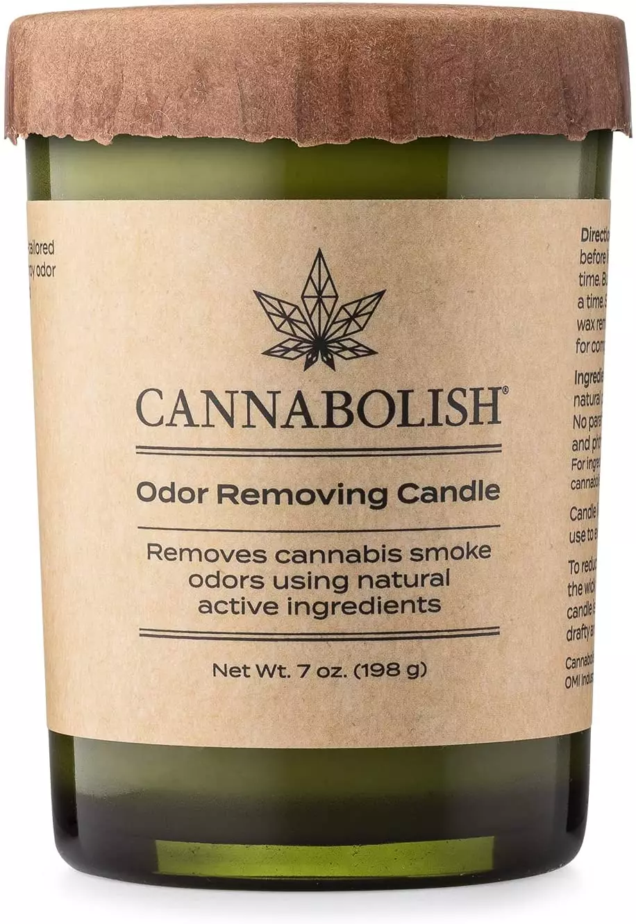 Cannabolish dūmu smaku likvidējoša svece