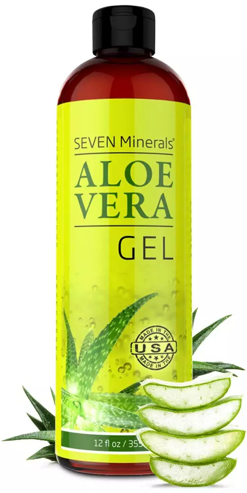 ເຈັດແຮ່ທາດ Organic Aloe Vera Gel