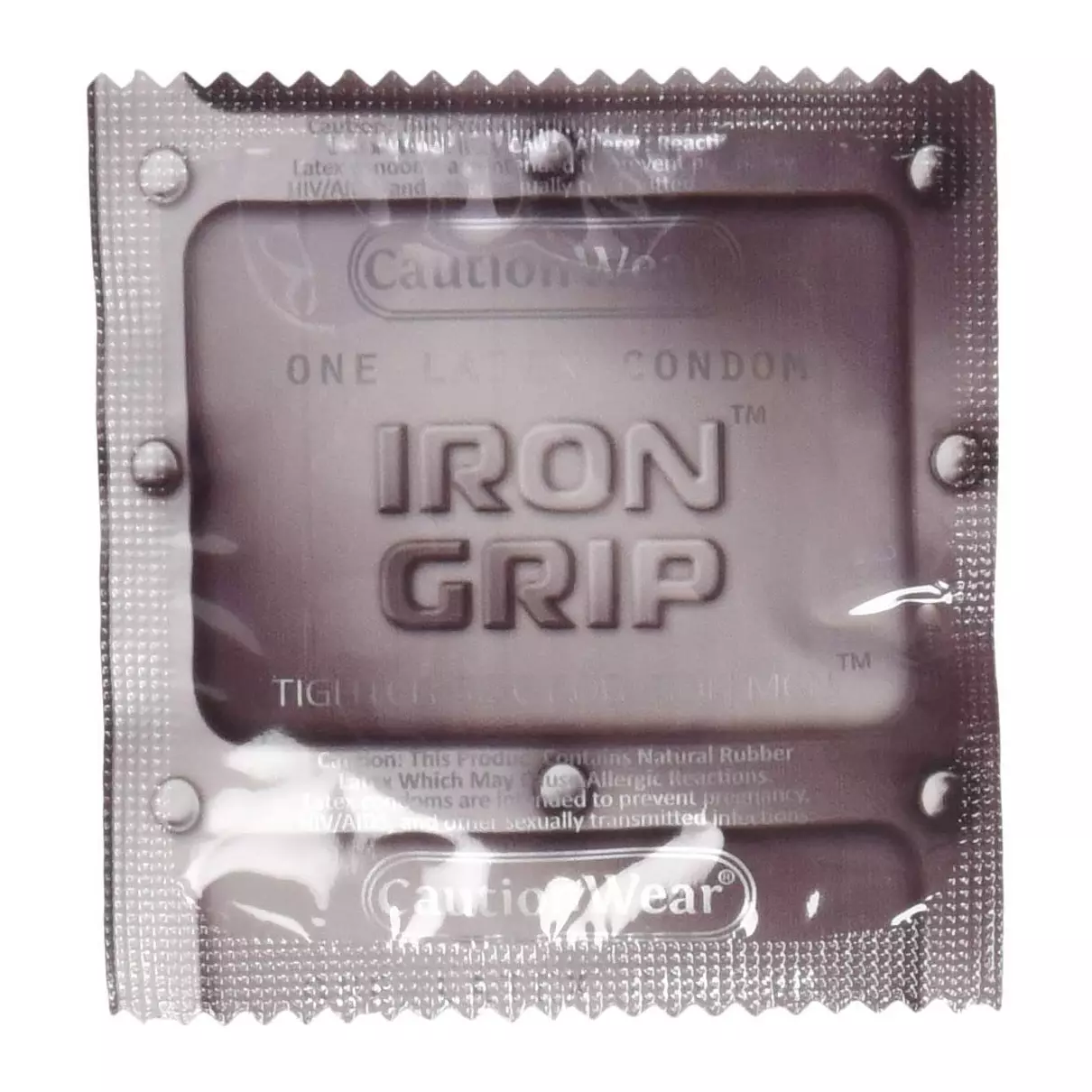 Oprez Nosite kondome od lateksa sa željeznim držačem