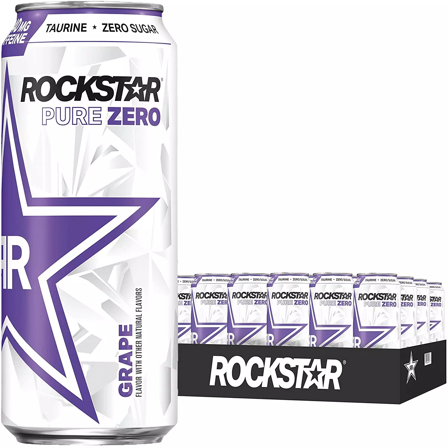 Bebida Rockstar Pure Zero Energy Drink