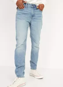 Eski Donanma Orijinal Düz Konik Jeans, en ucuz kot pantolon