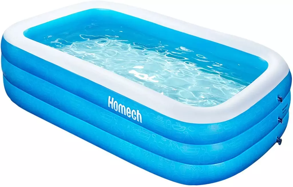 I-Homech Inflatable Kiddie Pool