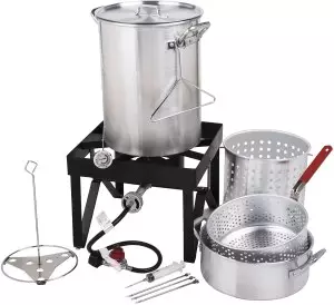 Cooper & Co Backyard Turkey Fryer, fritadeira de peru, melhores fritadeiras de peru