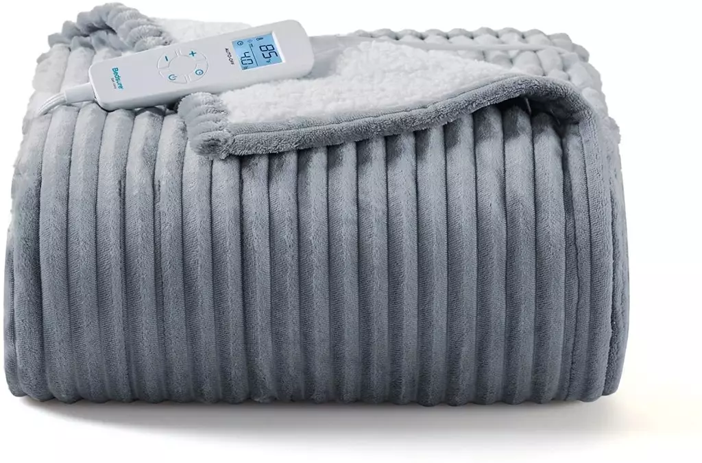 Bedsure Heated Blanket Electric Throw- بجليءَ جي چادر