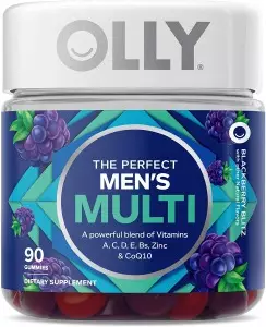 OLLY Men's Multivitamin Gummy, os mellores multivitaminas para homes