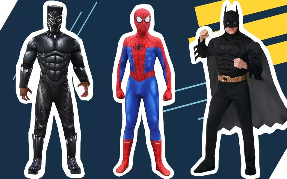 disfraces de halloween de superheroes para homes