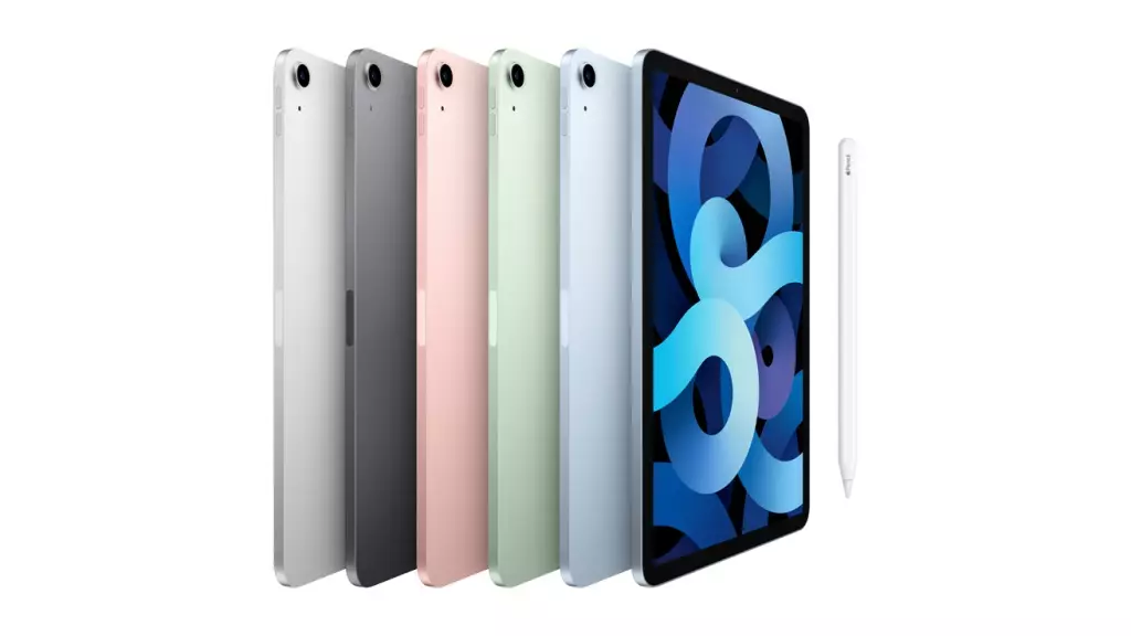“iPad Air Lineup Reňkler”