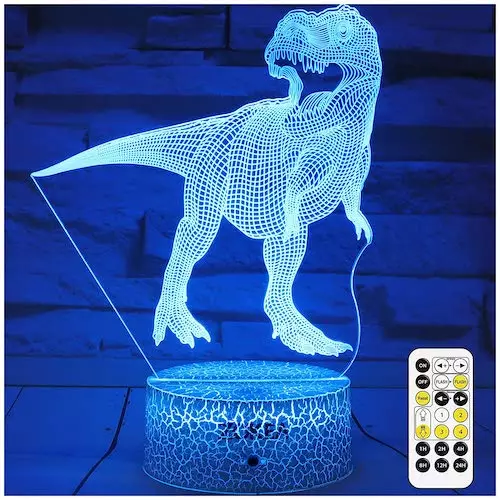 trex nachtlampje, de beste cadeaus voor dinosaurusspeelgoed