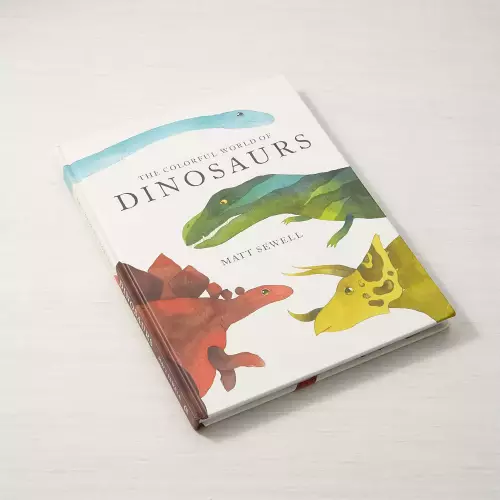 Dinozavrların rəngli dünyası kitab