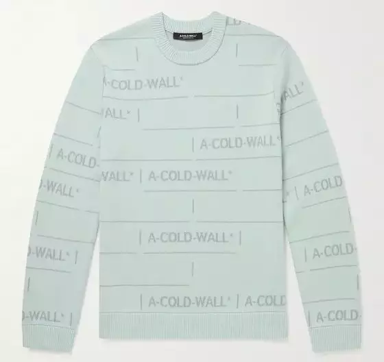 A-Cold-Wall-Logo-セーター