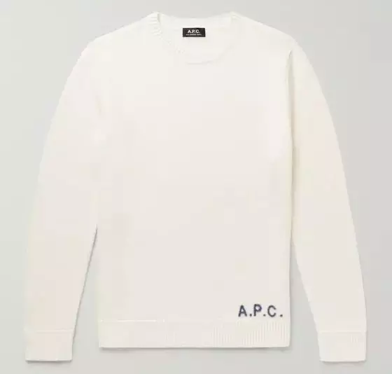 A.P.C.-Logo-Jacquard-Jersey