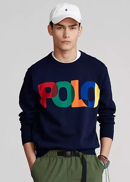 Polo-Ralph-Lauren-Cotton-Logo-毛衣