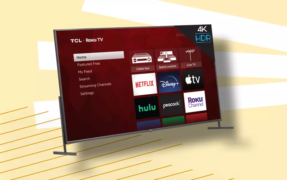 tcl 85-inch TV 4-usoro, ces 2021