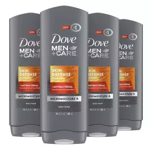 Dove Men+Care Body Wash барои пӯсти ҳамвор ва намнокшудаи нигоҳубини пӯст