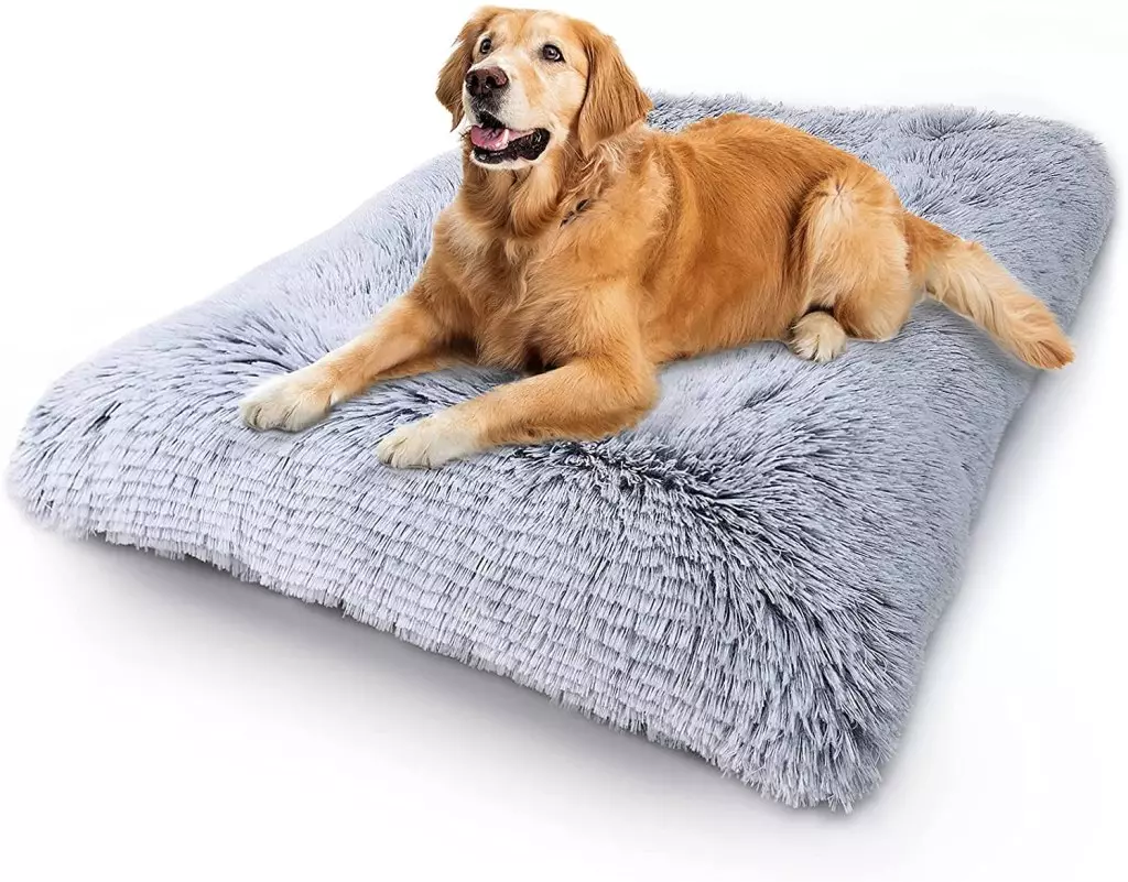 Vonabem Dog Bed Crate Pad เตียงสุนัขที่ดีที่สุดสำหรับสุนัขขนาดใหญ่