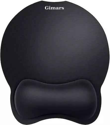 Gimars Upgrade Round Ergonomic Mouse Pad