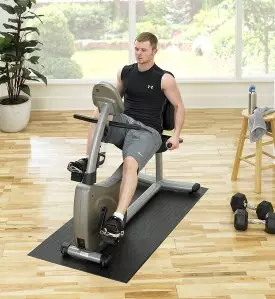 SuperMats khoom lev, spin bike accessories