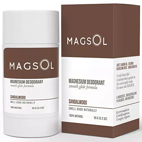 meilleur déodorant naturel pour homme - MagSol déodorant bois de santal