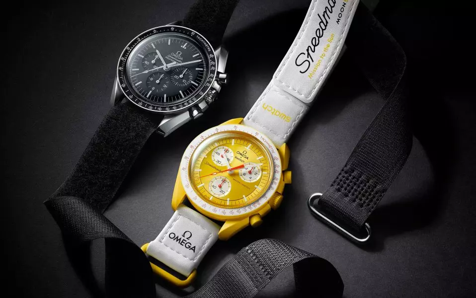 Nieuwe Swatch Omega-horloges