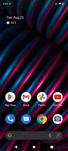 Android 12 sur Google Pixel 6a