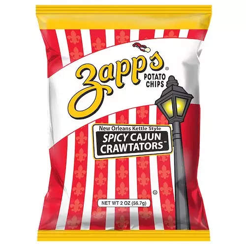 Patacas fritas de patacas picantes de Zapp Cajun Crawtator